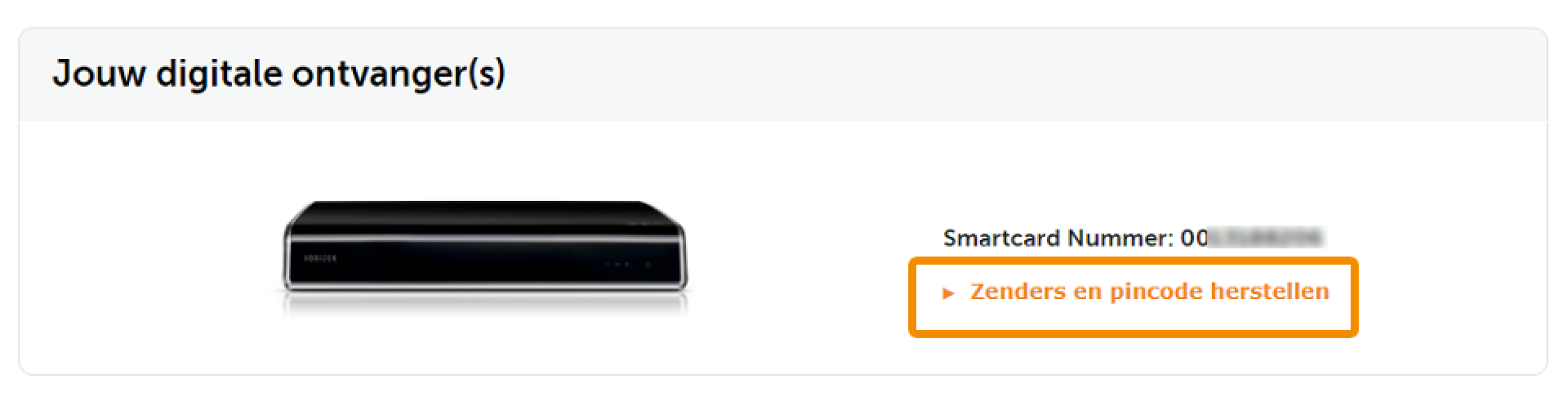 Melding 'Je abonneren op deze zender?' | Klantenservice | Ziggo
