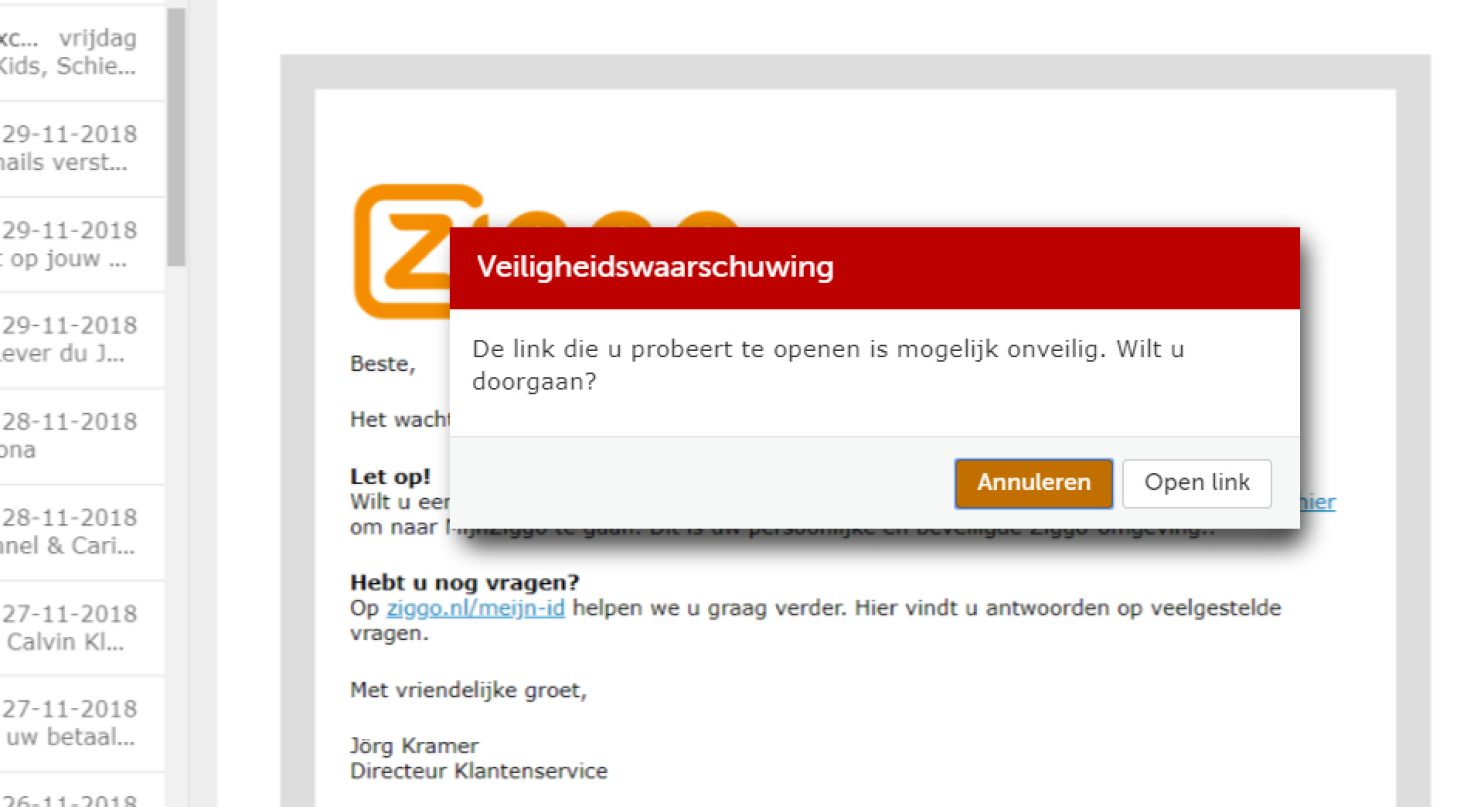 Ziggo Mail - webmail | Klantenservice | Ziggo