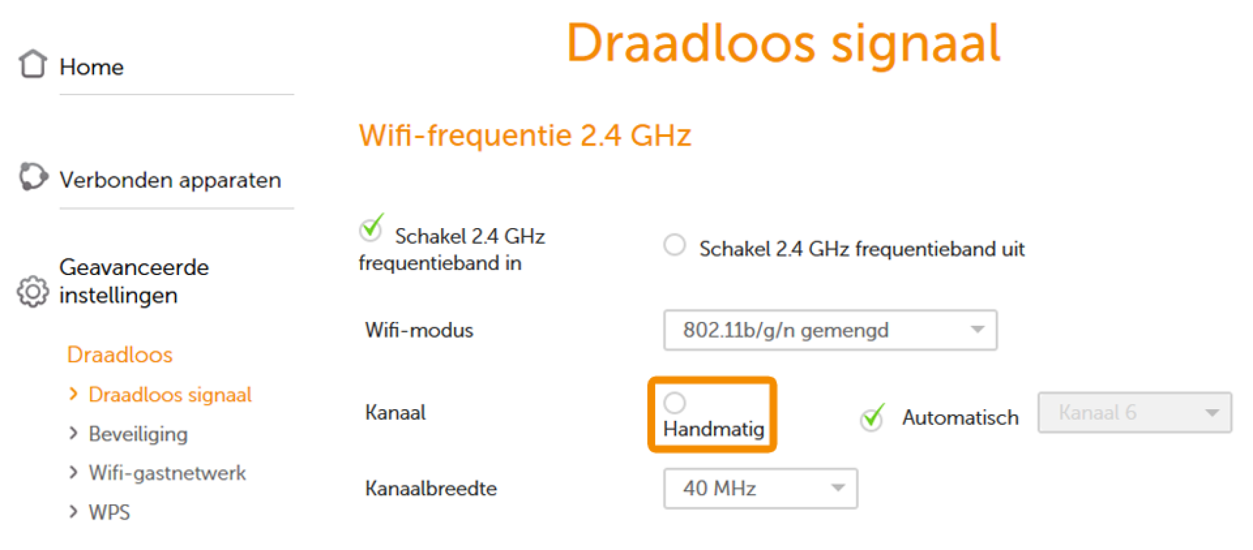 Wifi-kanaal wijzigen | Klantenservice | Ziggo