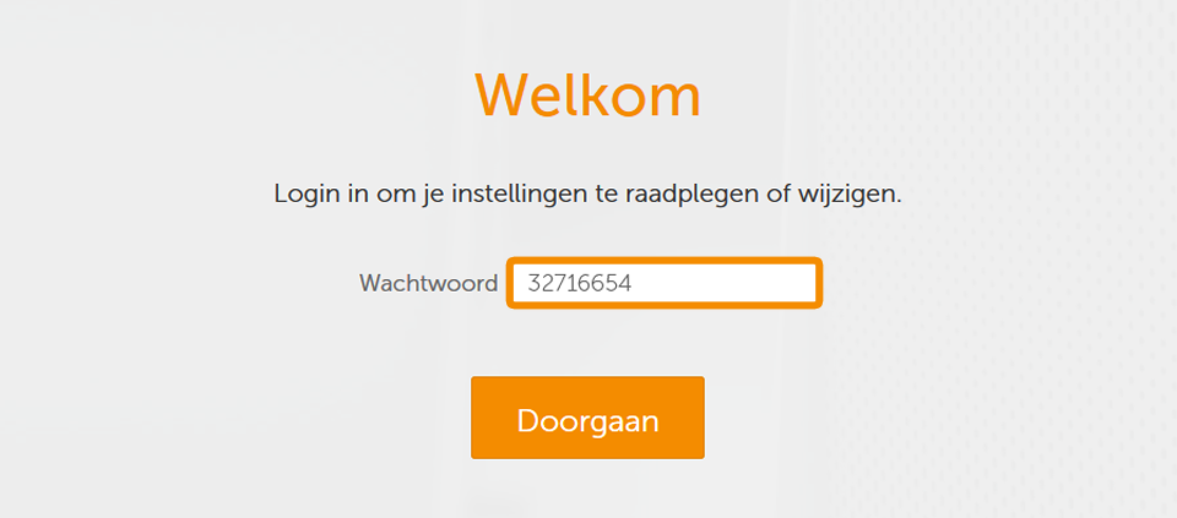 Inloggen op modem of wifi-versterker | Klantenservice | Ziggo