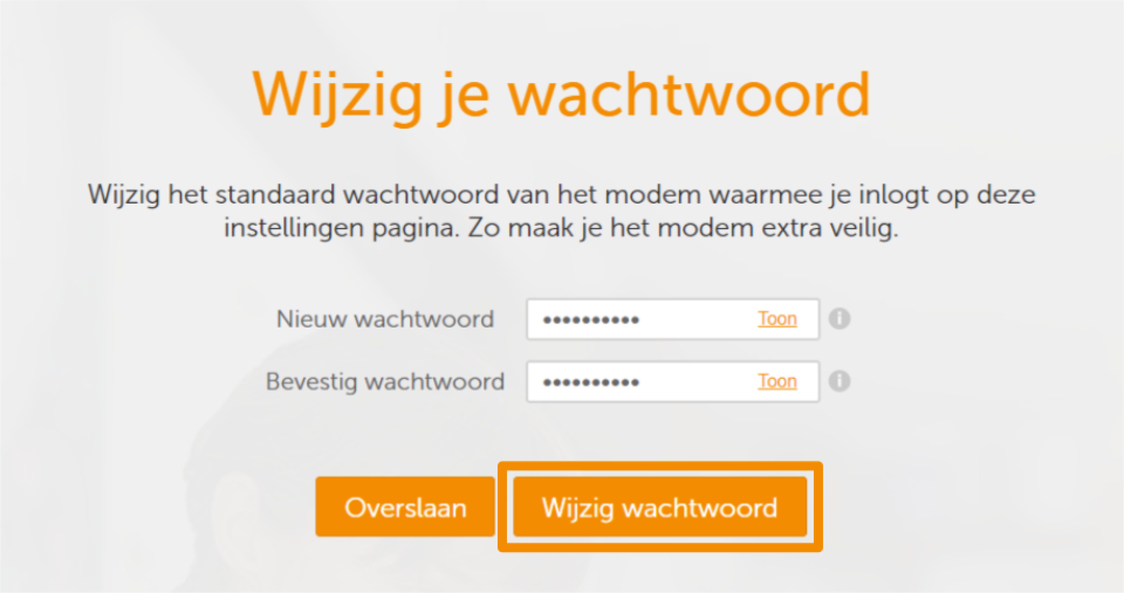 Inloggen op modem of wifi-versterker | Klantenservice | Ziggo