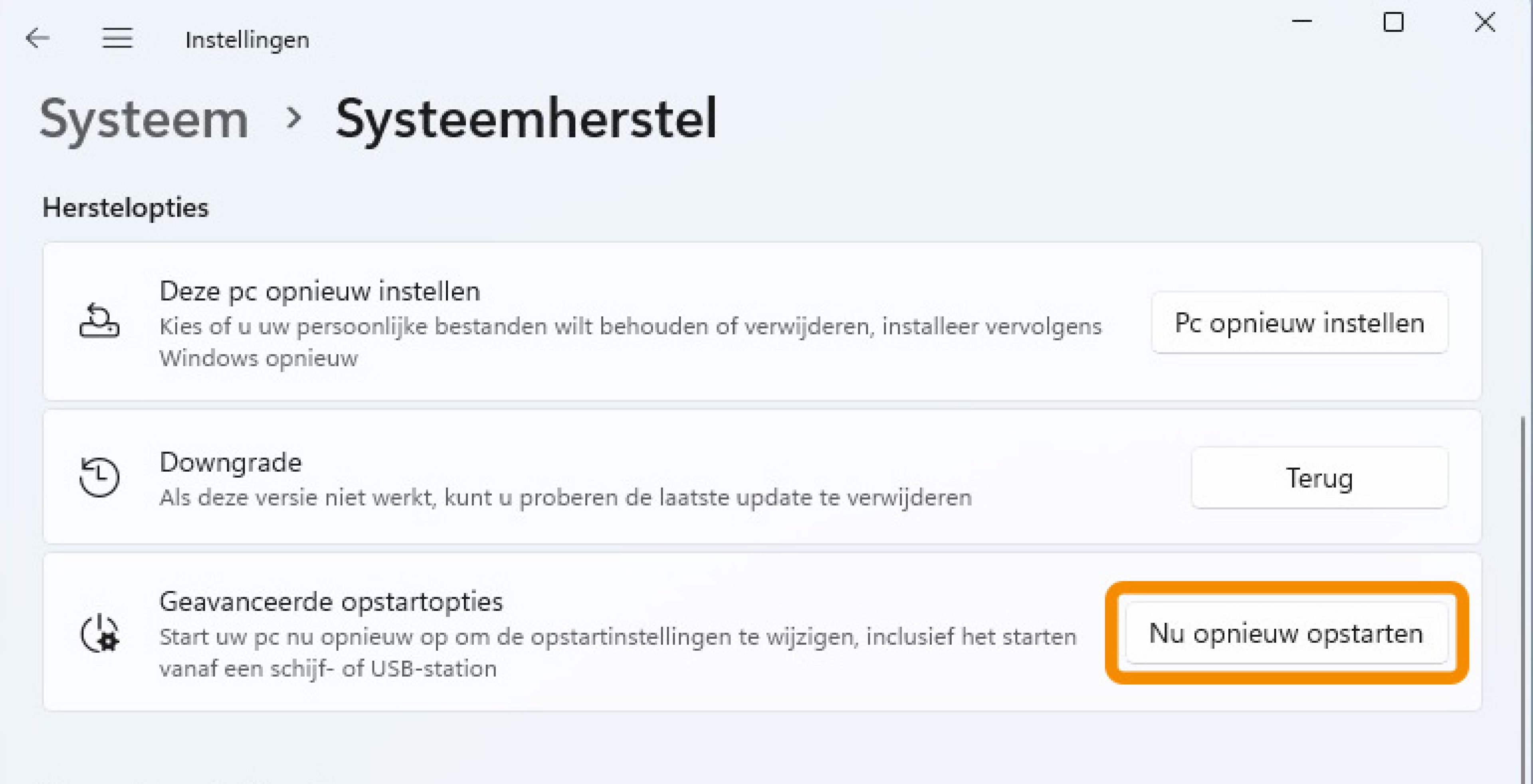 Windows in de veilige modus gebruiken Windows in de veilige modus gebruiken