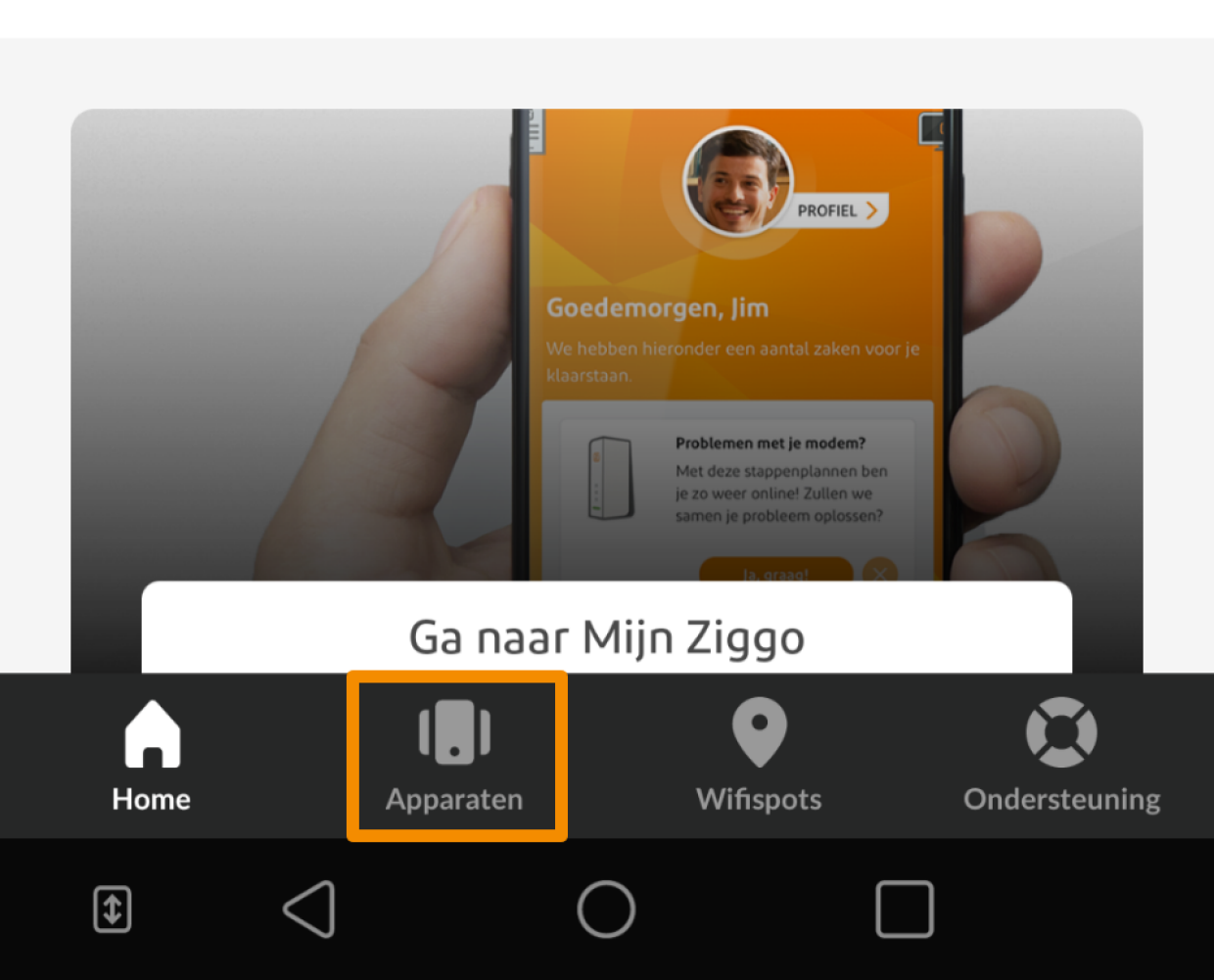 Inloggen op modem of wifi-versterker | Klantenservice | Ziggo