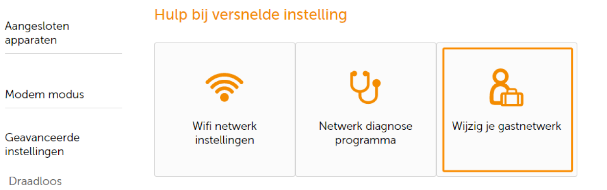 Wifi-gastnetwerk instellen | Klantenservice | Ziggo