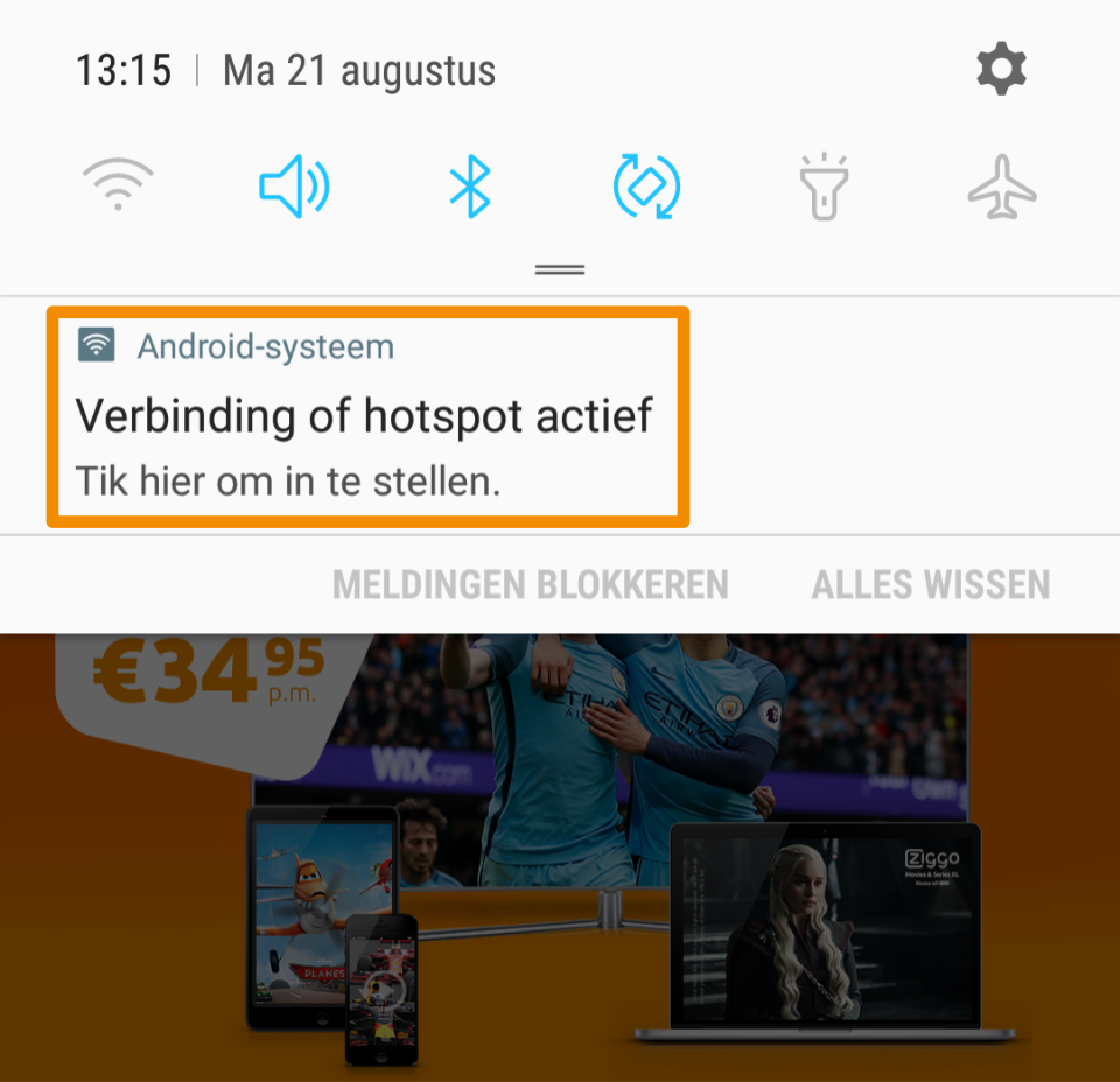 Mobiele hotspot gebruiken | Klantenservice | Ziggo