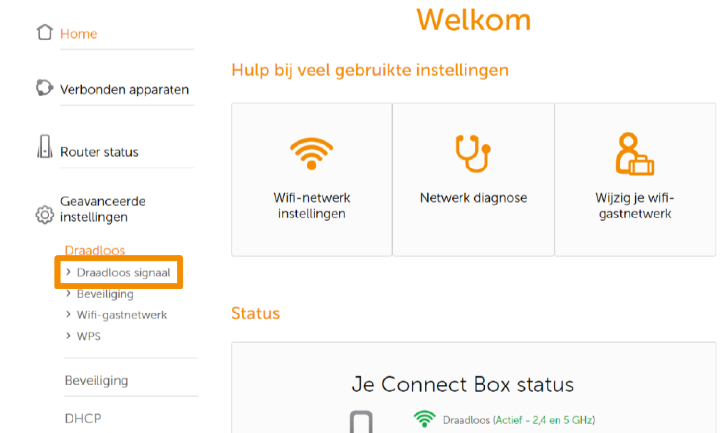 Wifi van je wifi-modem uitzetten | Klantenservice | Ziggo