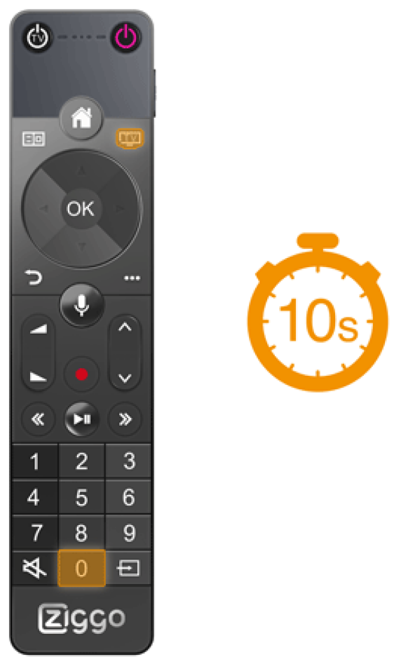 Afstandsbediening en mediabox koppelen | Ziggo