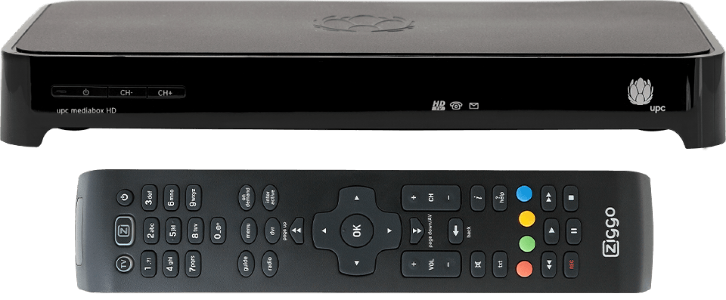 Pace DCR-7111 Standaard Mediabox | Klantenservice | Ziggo
