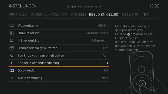 Afstandsbediening aan tv koppelen| Klantenservice | Ziggo