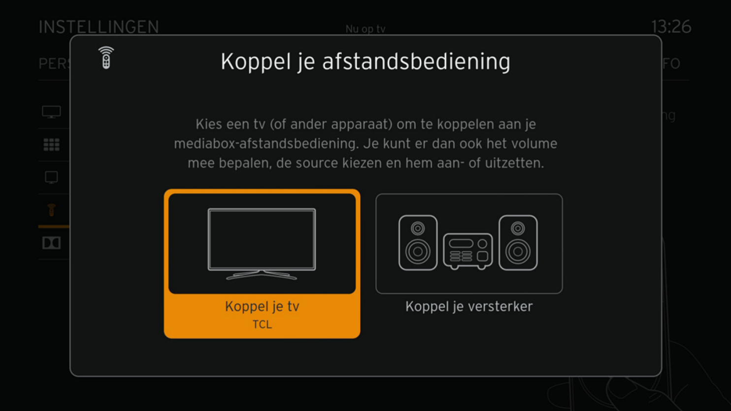 Afstandsbediening aan tv koppelen| Klantenservice | Ziggo