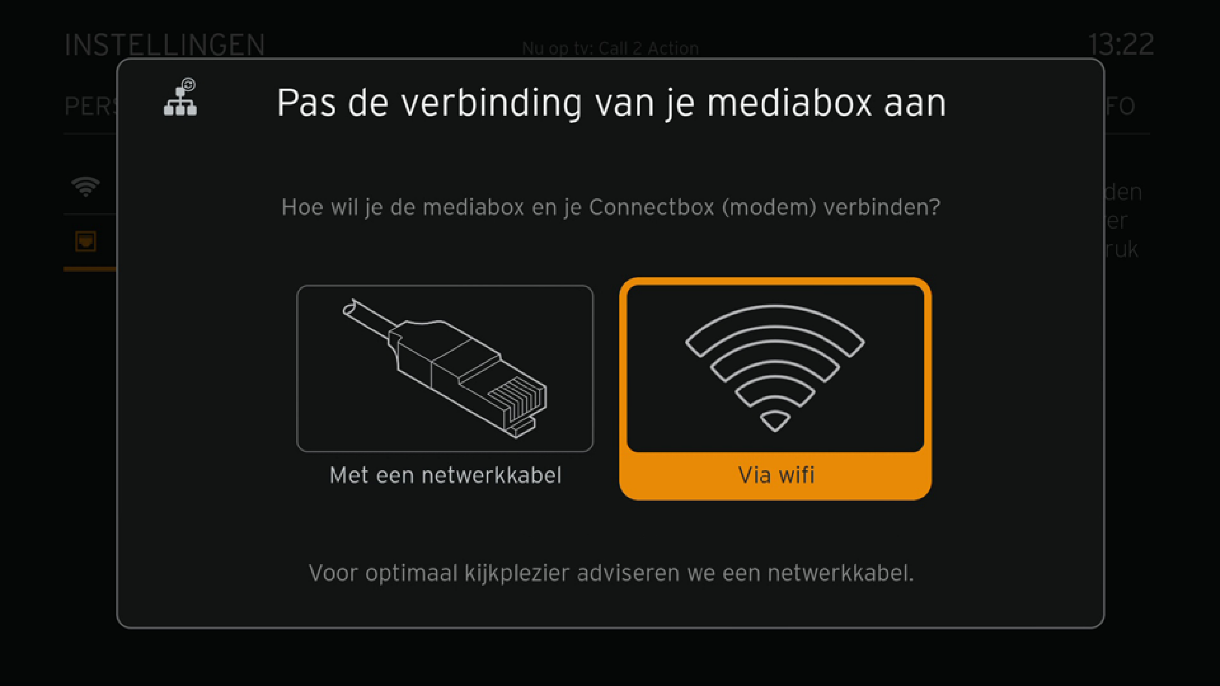 Internetverbinding Mediabox Next & Next Mini controleren | Ziggo