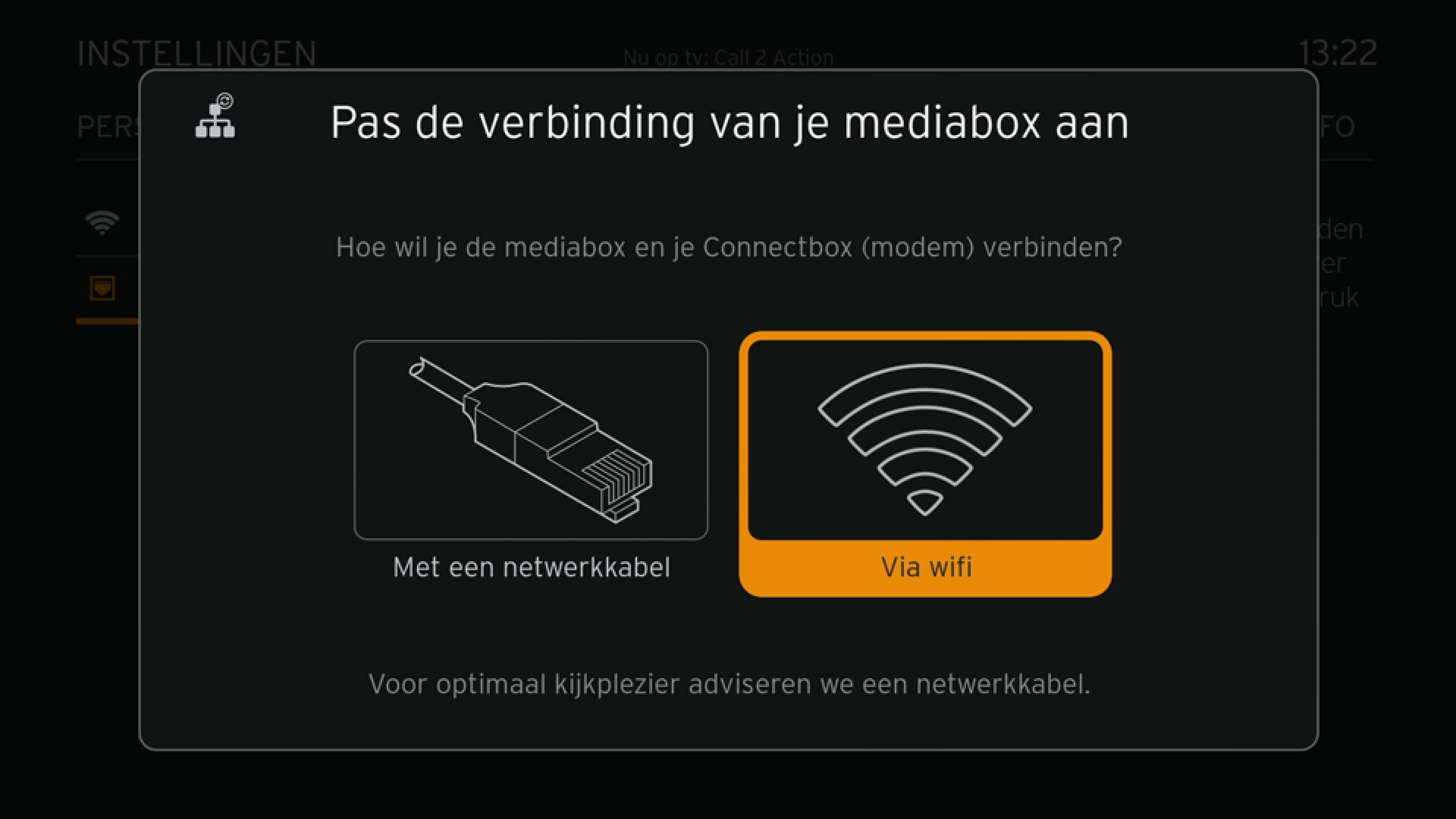 Internetverbinding Mediabox Next & Next Mini controleren | Ziggo