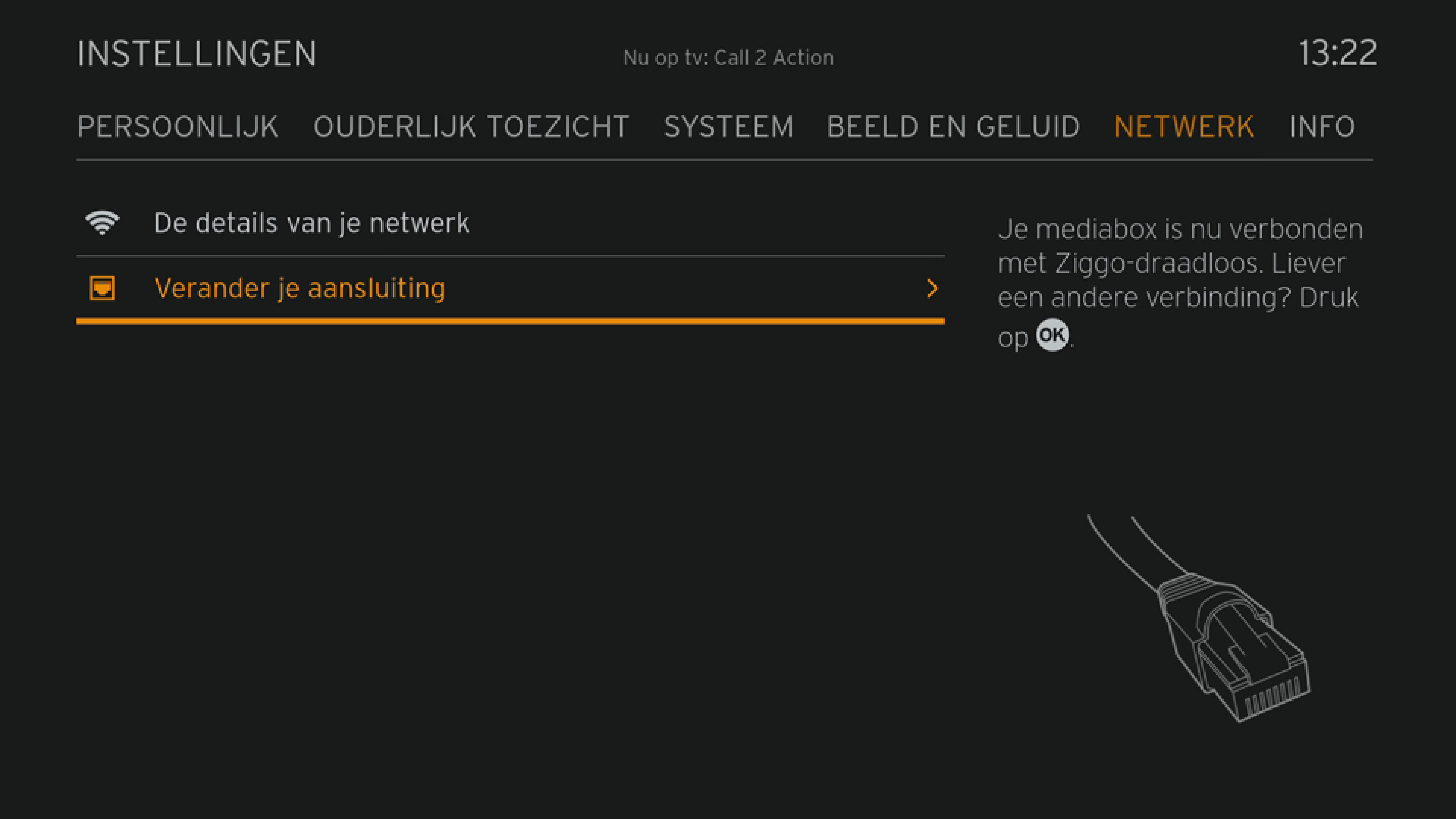 Internetverbinding Mediabox Next & Next Mini controleren | Ziggo