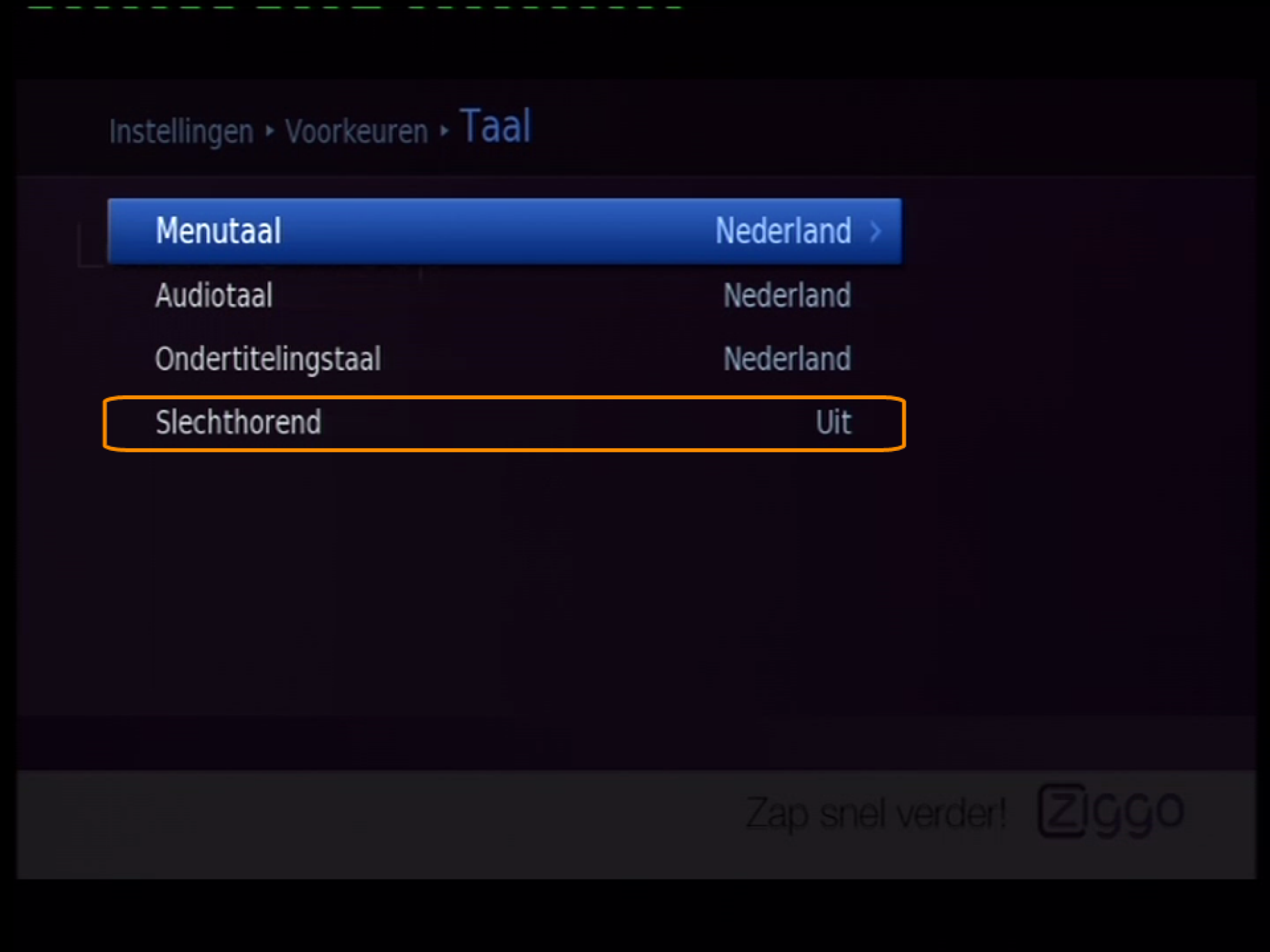 Ondertiteling instellen | Klantenservice | Ziggo
