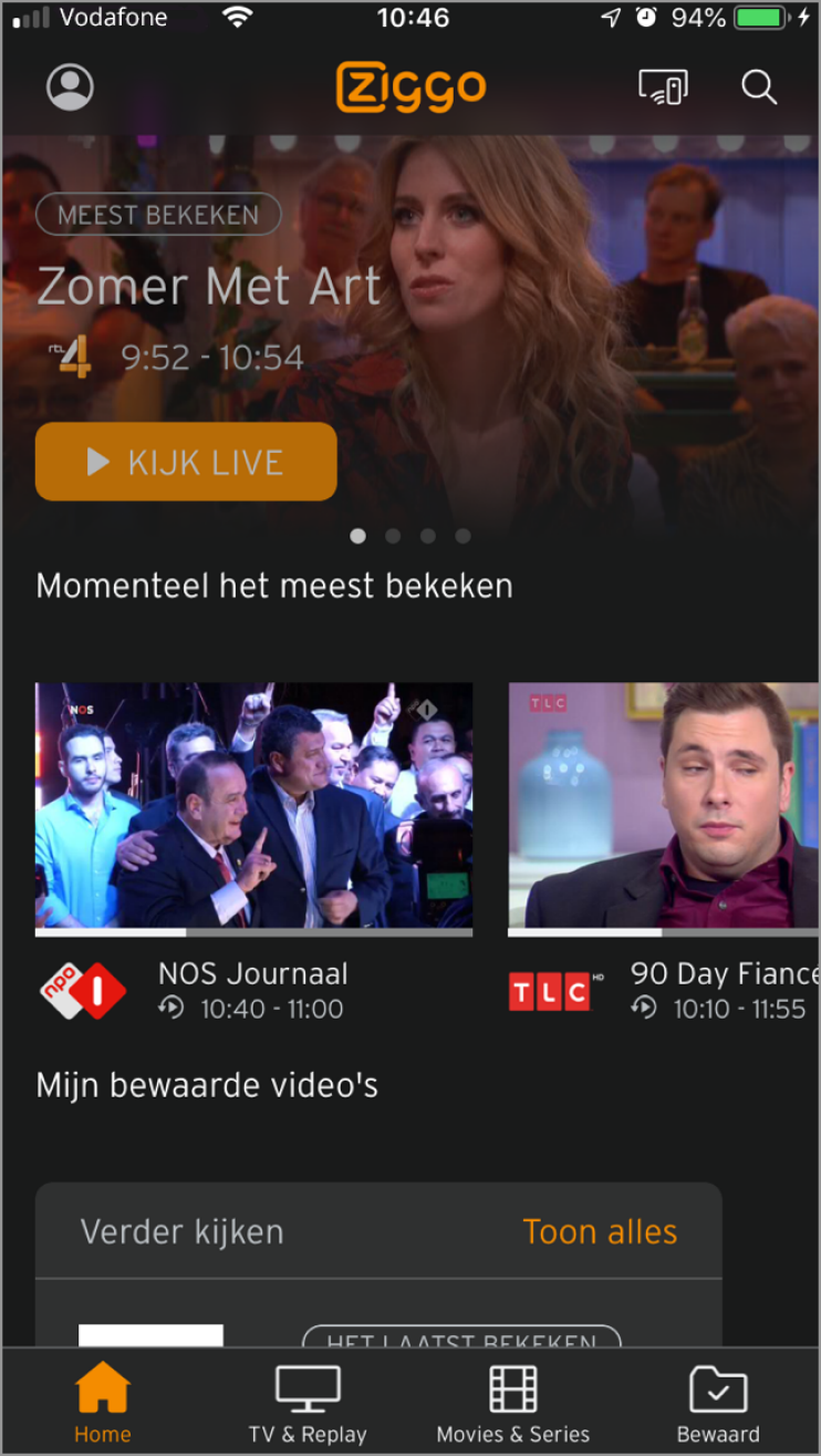 Online TV-kijken met Ziggo GO | Klantenservice | Ziggo