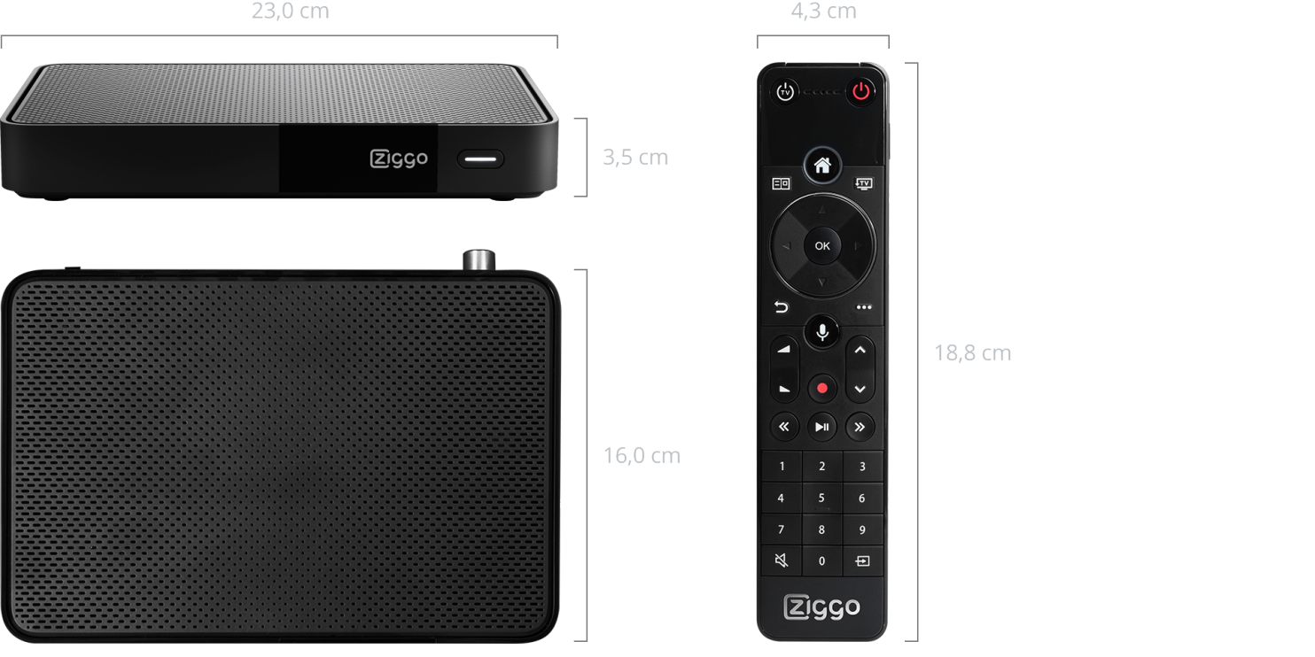 Specificaties van de Mediabox Next | Ziggo