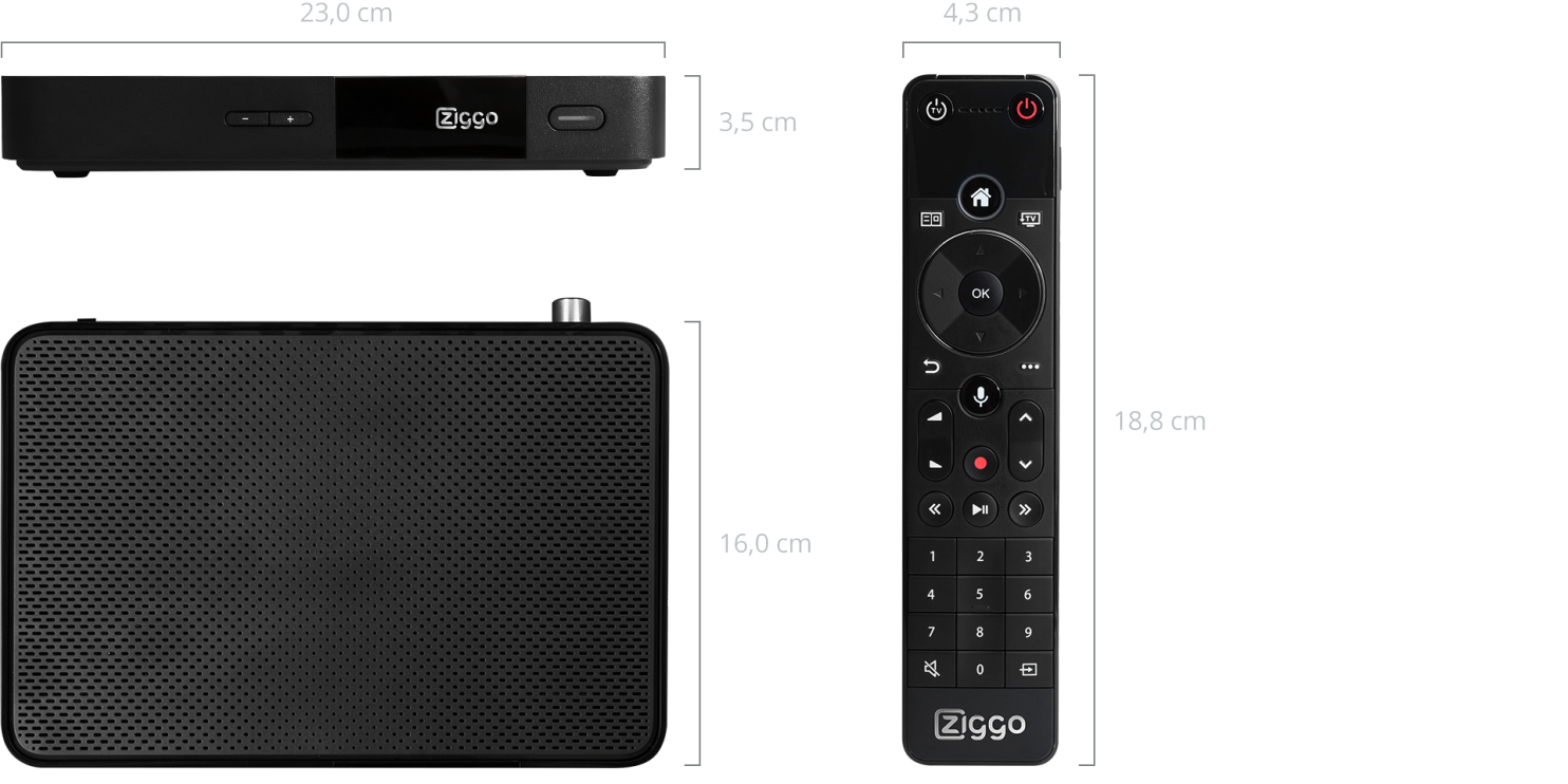 Specificaties van de Mediabox Next | Ziggo